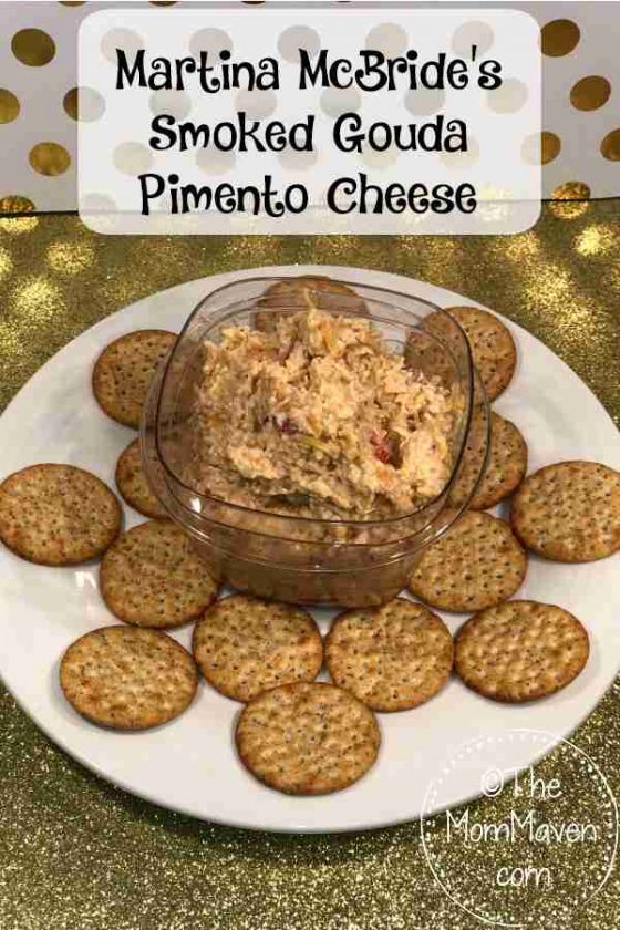 Martina McBride's Smoked Gouda Pimento Cheese - The Mom Maven