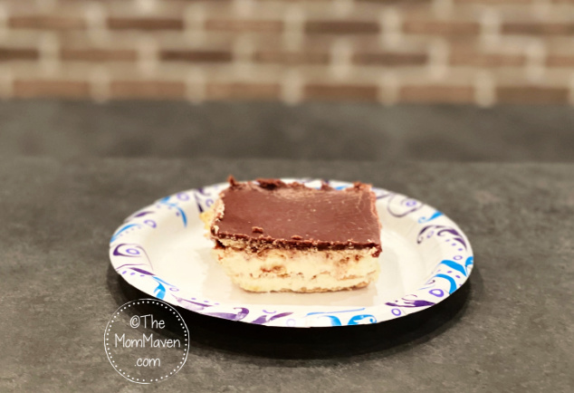 Eclair Ice Box Cake - The Mom Maven